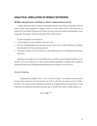Mobile Survey on Simulation for Networks | PDF