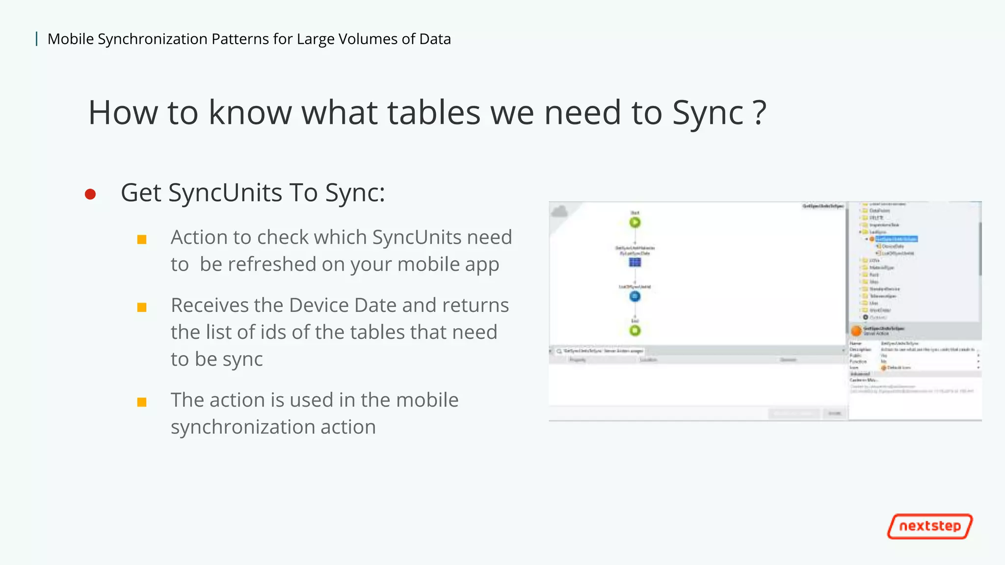 Mobile Synchronization Patterns for Large Volumes of Data | PPTX ...