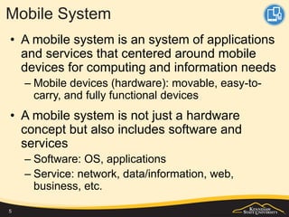 Mobile system overview | PDF