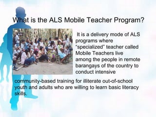 Mobile teaching program | PPTX
