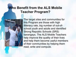 Mobile teaching program | PPTX