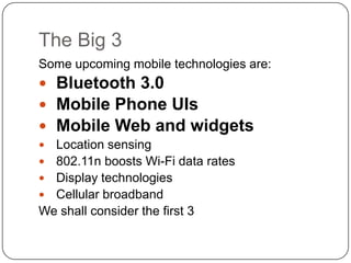 Mobile Technologies | PPT