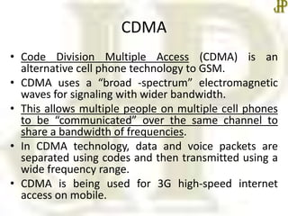 Mobile technologies | PPTX