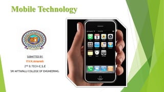 Mobile technology by Amaresh | PPT