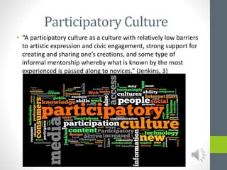 Mobile technology in a participatory culture amber b final | PPT