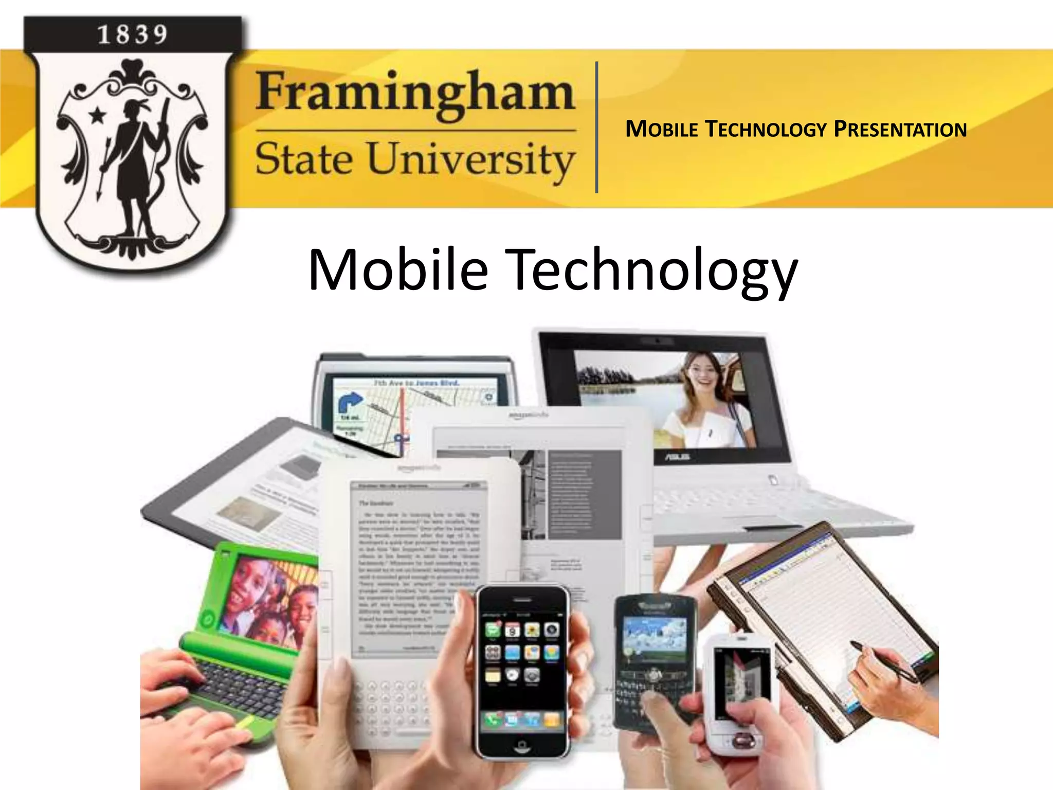 Mobile technology presentation | PPTX | Tablets and E-readers ...