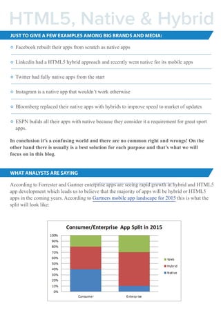 Native, Web App, or Hybrid: Which Should You Choose? | PDF | Web ...