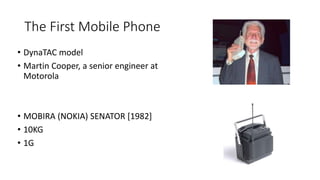 History of Mobile, Mobile application development and secret to be a ...