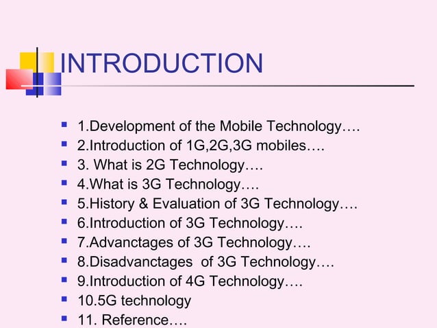 Mobile techonology | PPT