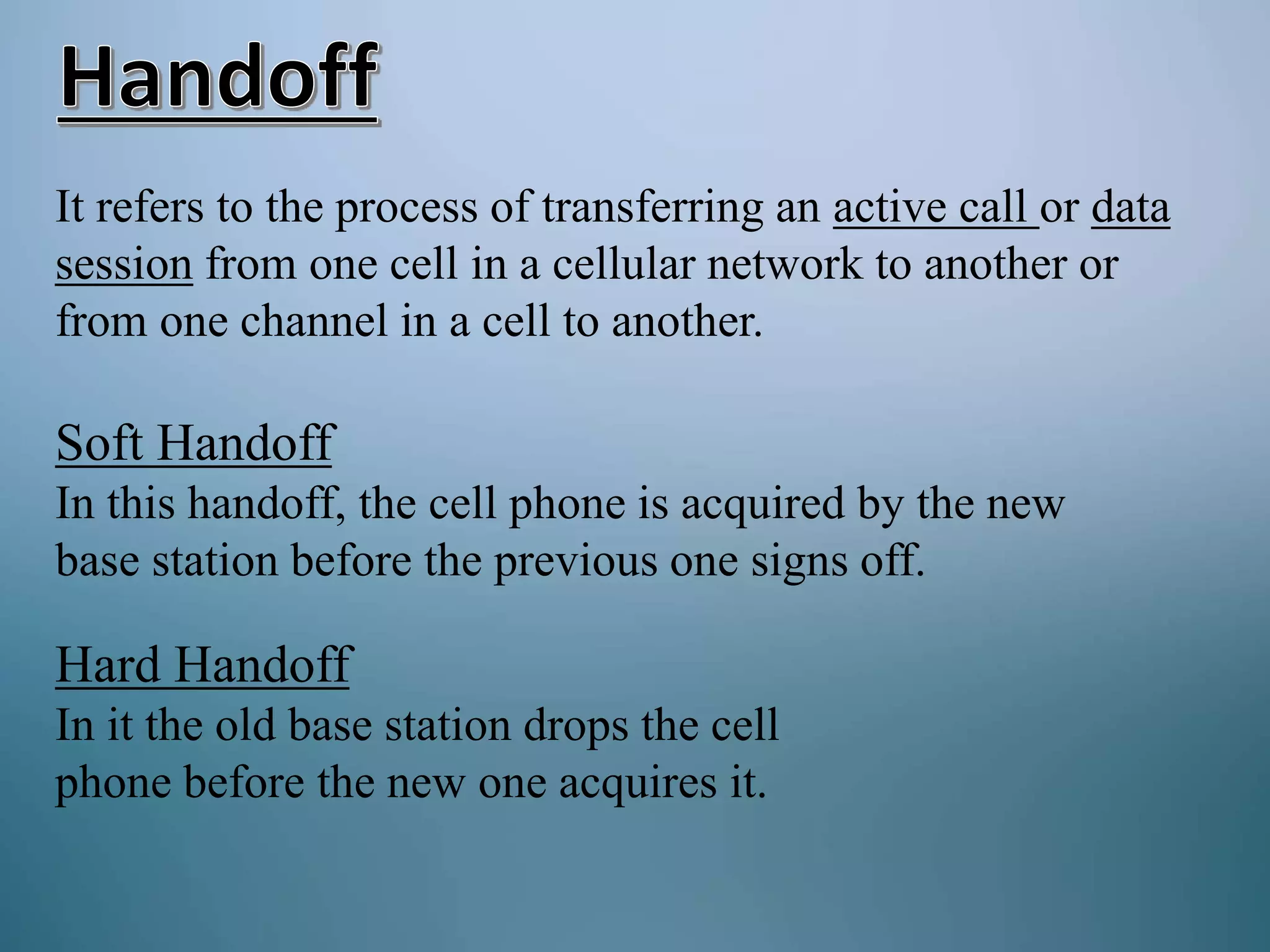 Mobile telephone system | PPTX