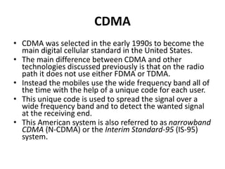 Mobile Telephone system lecture 5.pptx | Smartphones | Consumer Electronics