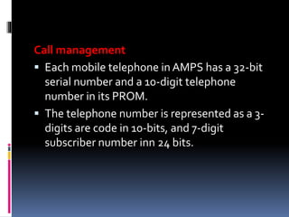 Mobile telephone systems | PPTX