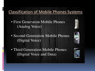 Mobile telephone systems | PPTX