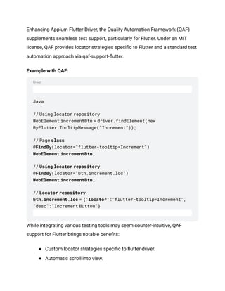 Mobile Test Automation with Appium Flutter Driver_ A Comprehensive ...