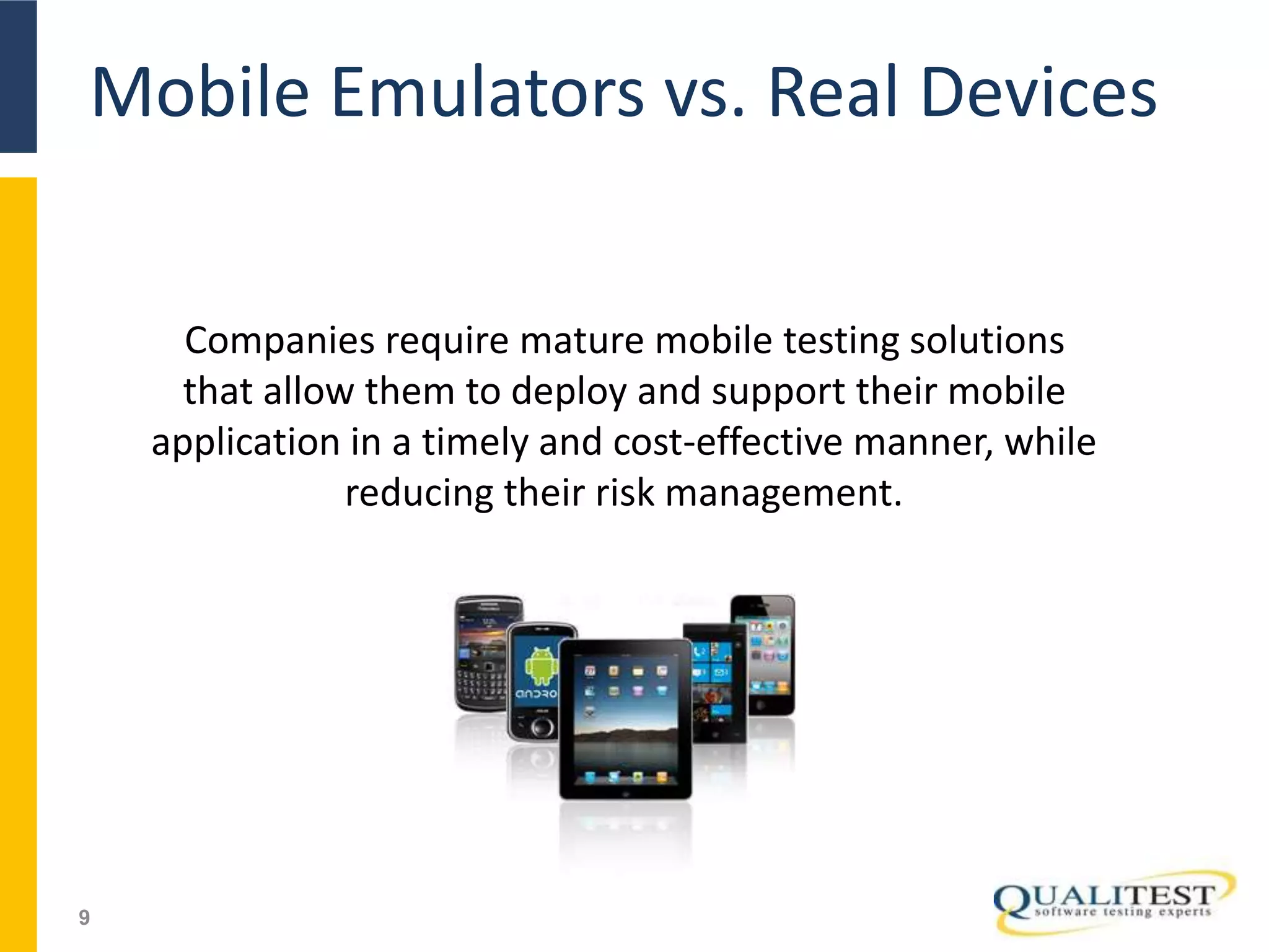 Mobile testing | PPTX