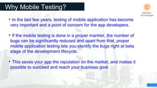 Mobile testing | PPT