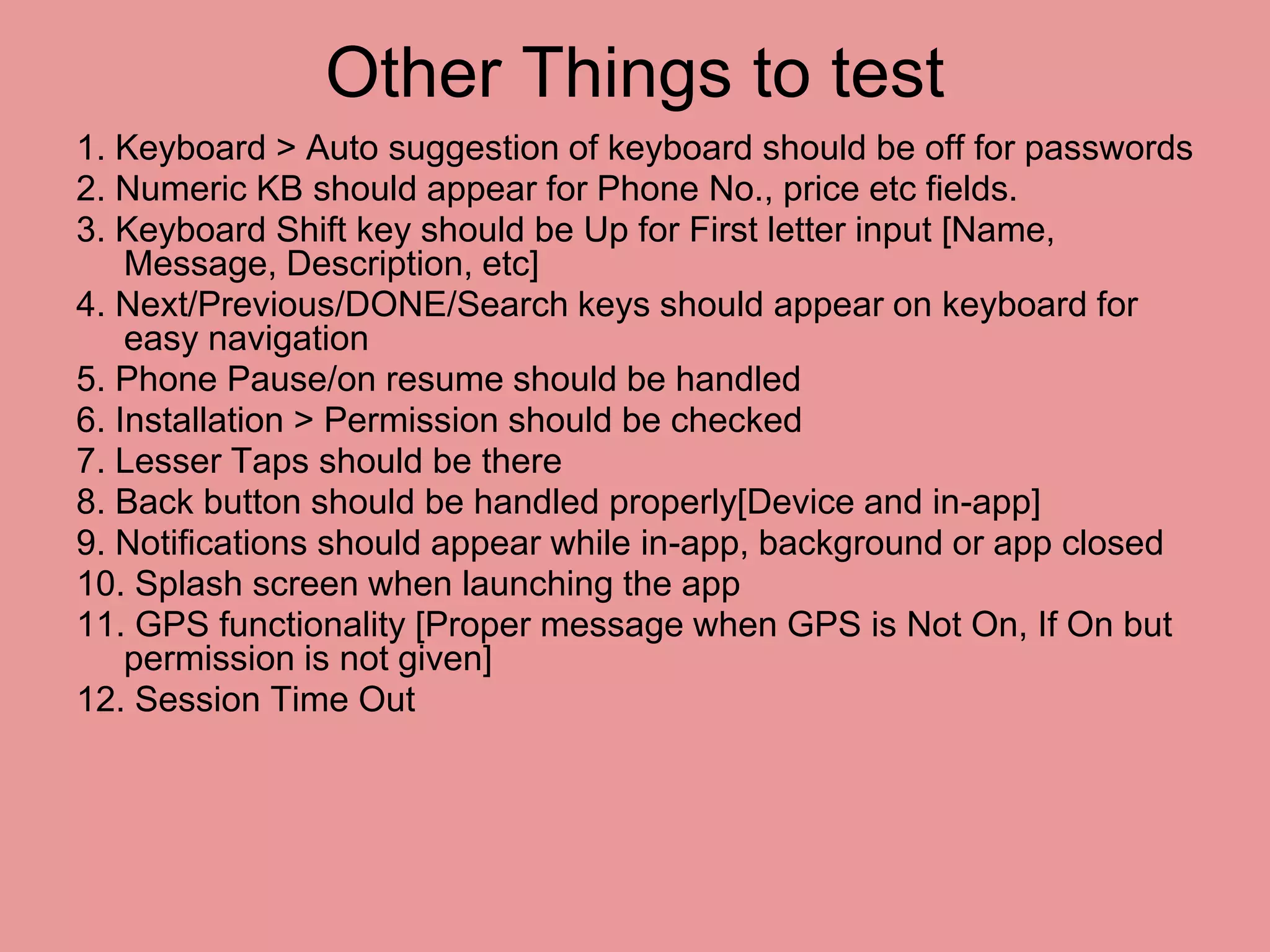 Mobile Application Testing Ppt
