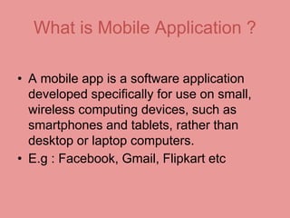 Mobile Application testing | PPTX