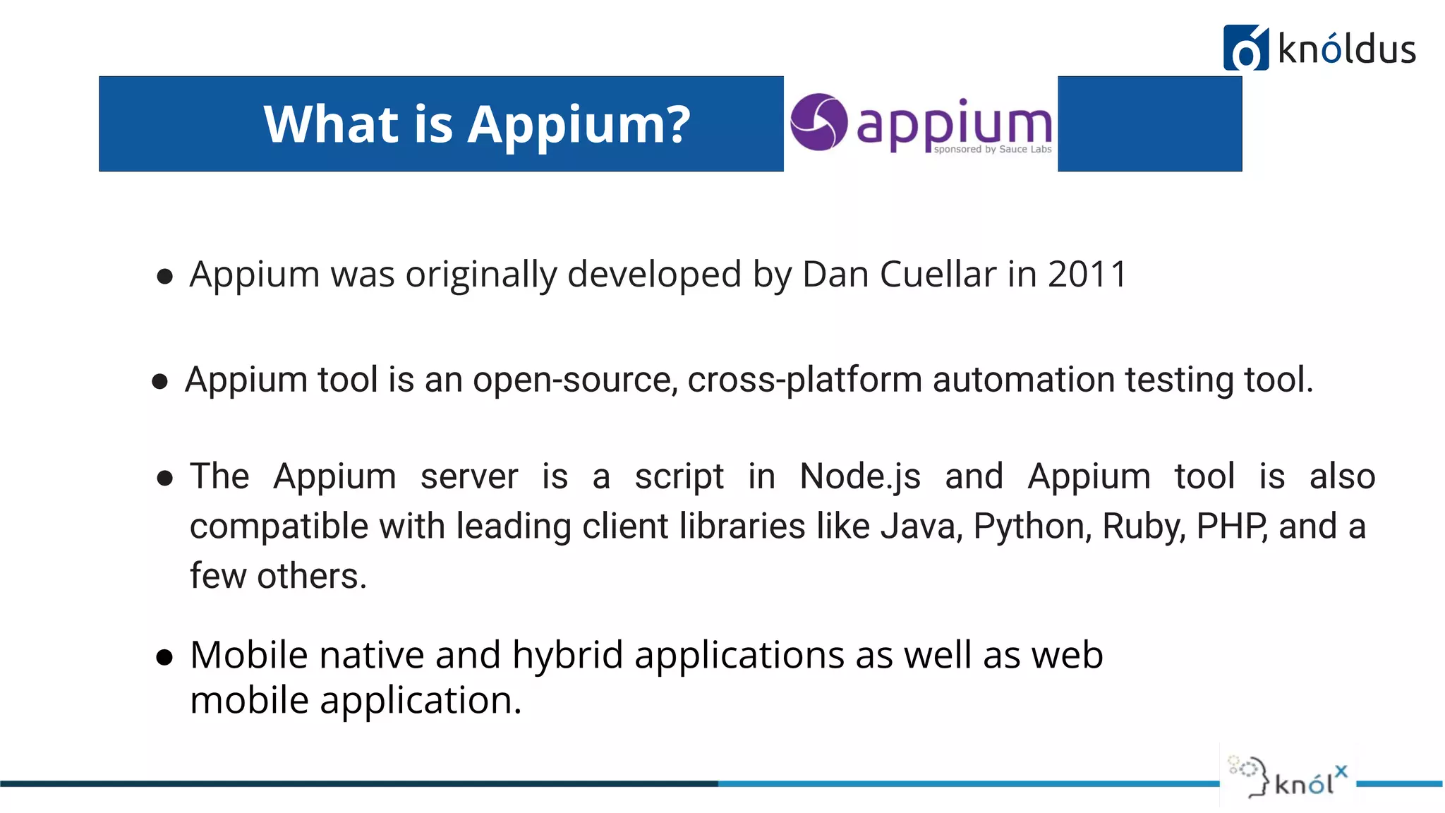 Mobile Testing with Appium | PDF