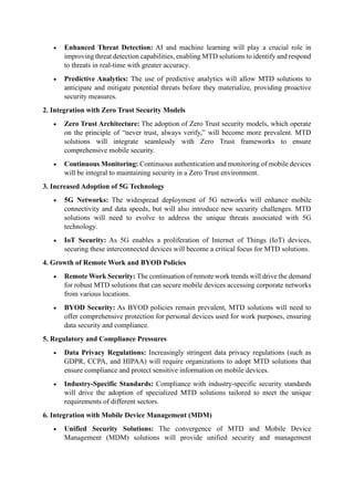 Mobile Threat Defence Market Global Trends and Forecast Analysis (2023-2032) | PDF