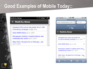 Crash Course on the Mobile Web | PPT