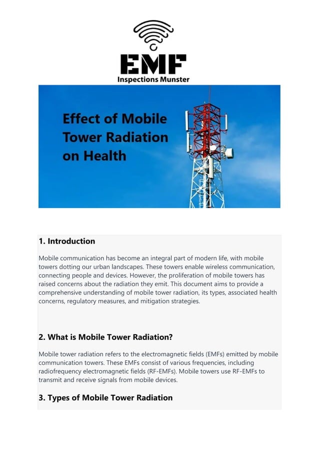 mobile tower radiation.pdf | Medical Health