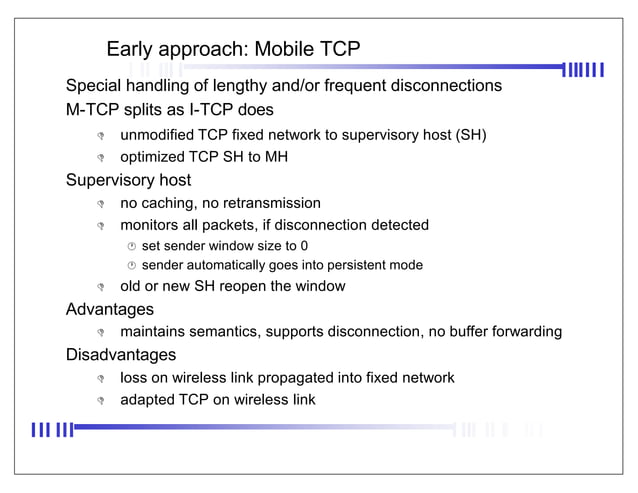 Mobile Transport Layer 1 Pptx