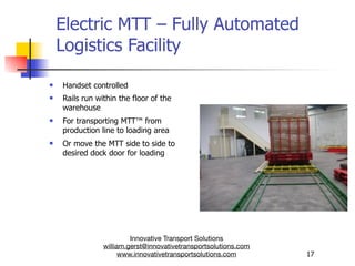 Mobile Transport Tray (MTTtm) Thinking Outside The Box1 | KEY | Cruises ...