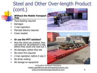 Mobile Transport Tray (MTTtm) Thinking Outside The Box1 | KEY | Cruises | Travel Type