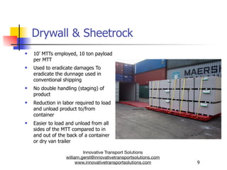 Mobile Transport Tray (MTTtm) Thinking Outside The Box1 | KEY | Cruises ...