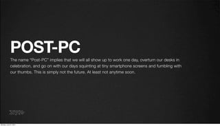 Mobile Trends - June 2011 - Trending The Future | PPT