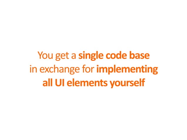 Tapping into Mobile UI with HTML5 | PPT