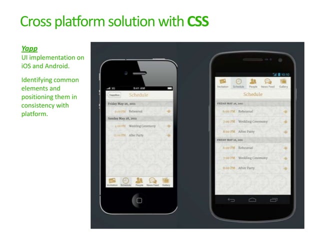 Tapping into Mobile UI with HTML5 | PPT