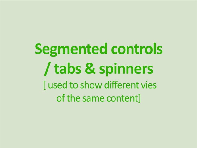 Tapping into Mobile UI with HTML5 | PPT