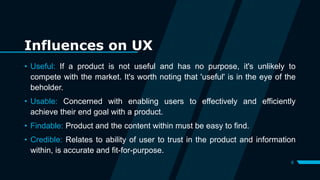 Mobile User Experience (UE/UX) | PPT