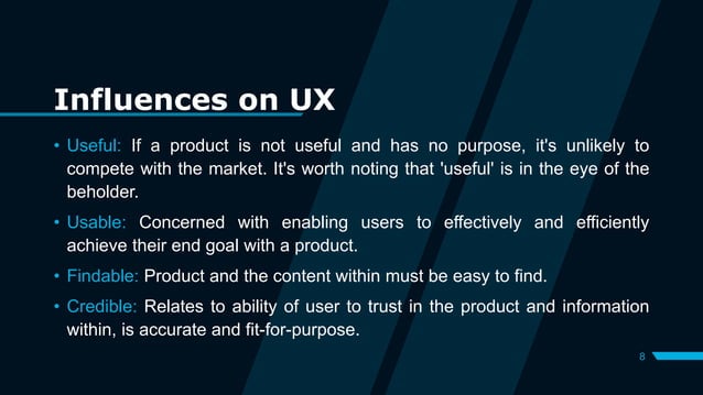 Mobile User Experience (UE/UX) | PPT