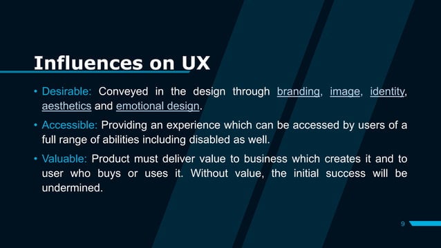 Mobile User Experience (UE/UX) | PPT