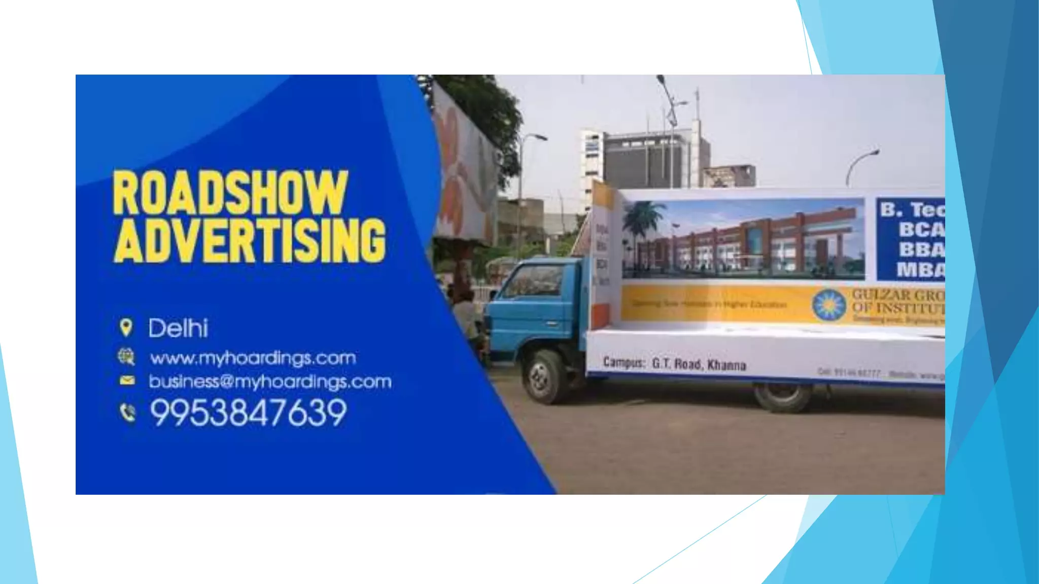 Mobile van advertising | PPTX