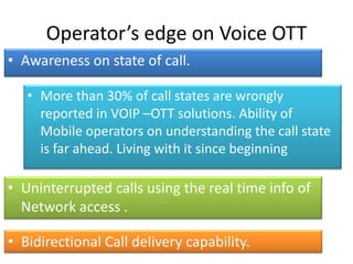 OTT and OPERATOR | PPT