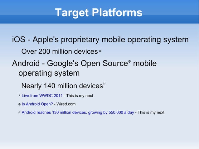 Mobile web application development | ODP