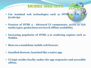 Mobile Web Apps | PPTX