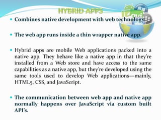 Mobile Web Apps | PPTX