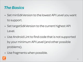 Beating Android Fragmentation | PDF