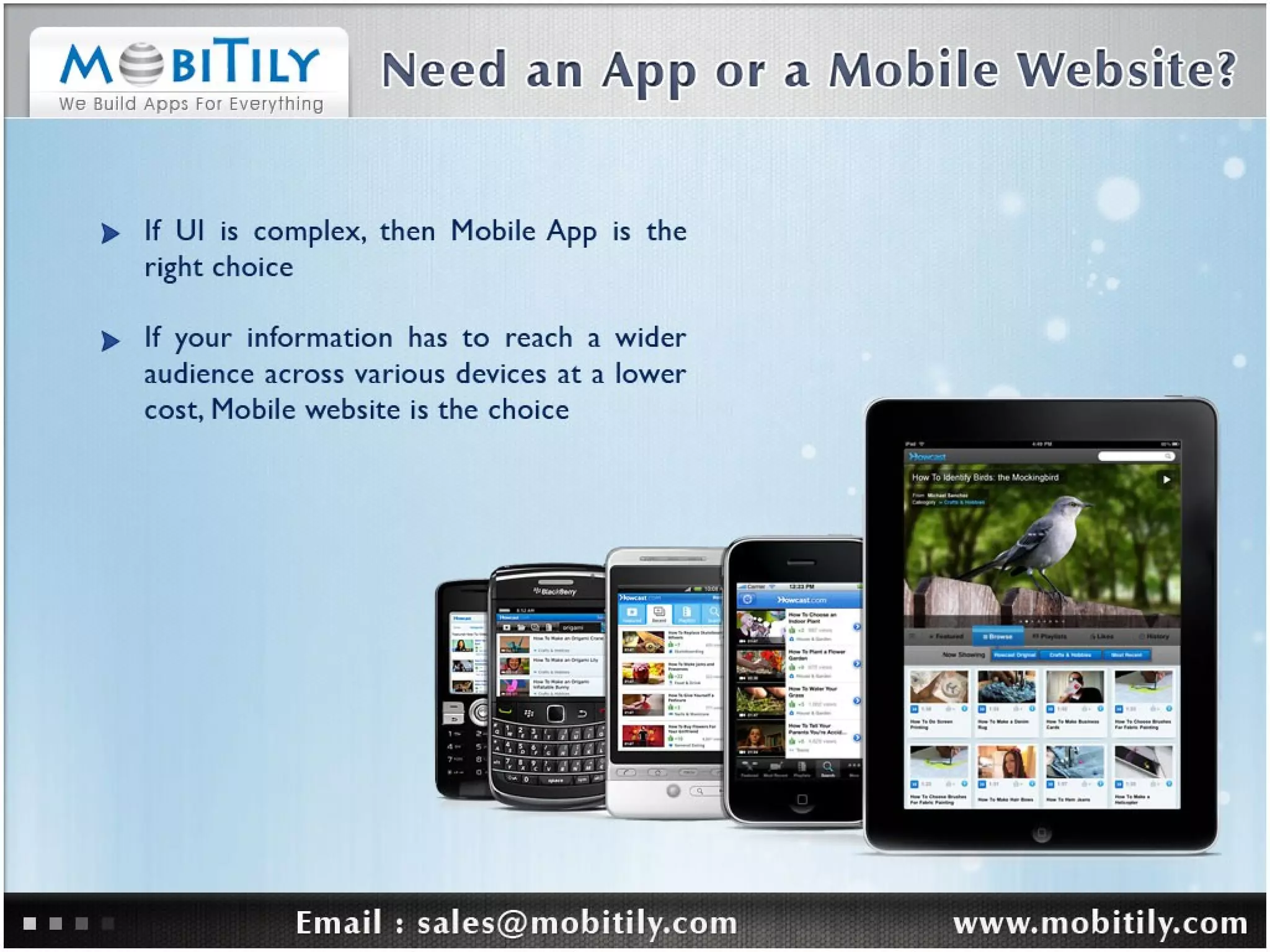 Mobile Website Vs. Mobile Apps | PPT
