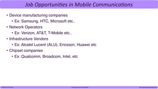 Mobile & Wireless Introduction | PDF