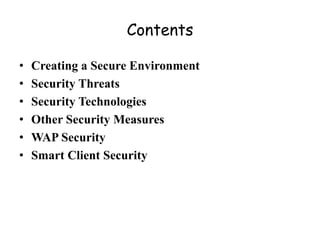 MOBILE & WIRELESS SECURITY And MOBILE & WIRELESS SECURITY | PPT