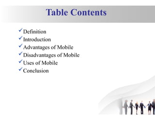 mobile working of deviceqqqqqqqqqqqqqqqqqqqqqqqqqqqq | PPTX