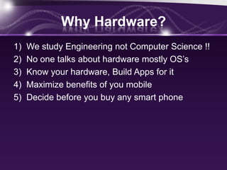Mobile Hardware | PPTX