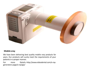 Mobile xray | PPTX