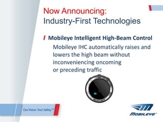 Mobileye presentation | PPTX